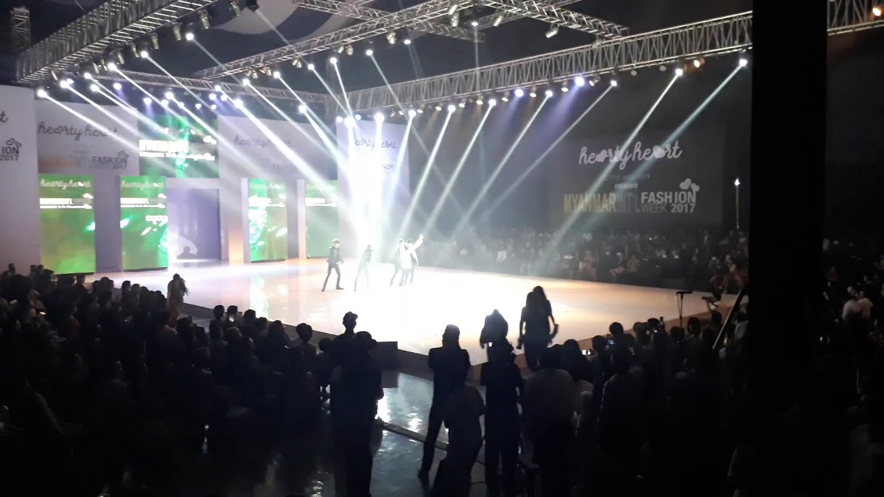 Lu Lin Pyo - Myanmar International Fashion Week 2017 - YouTube