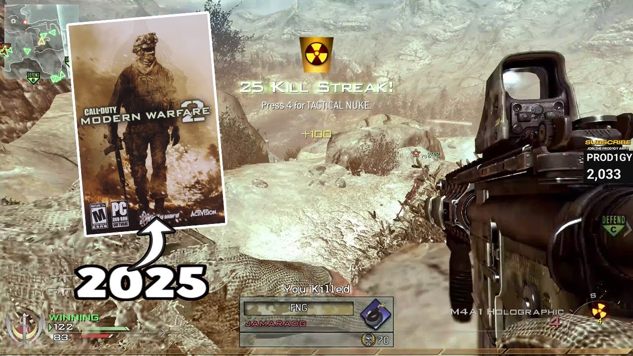 MW2 In 2025 Is EASY:"50CAL & M4A1" NUKE ON AFGHAN DOM! - YouTube