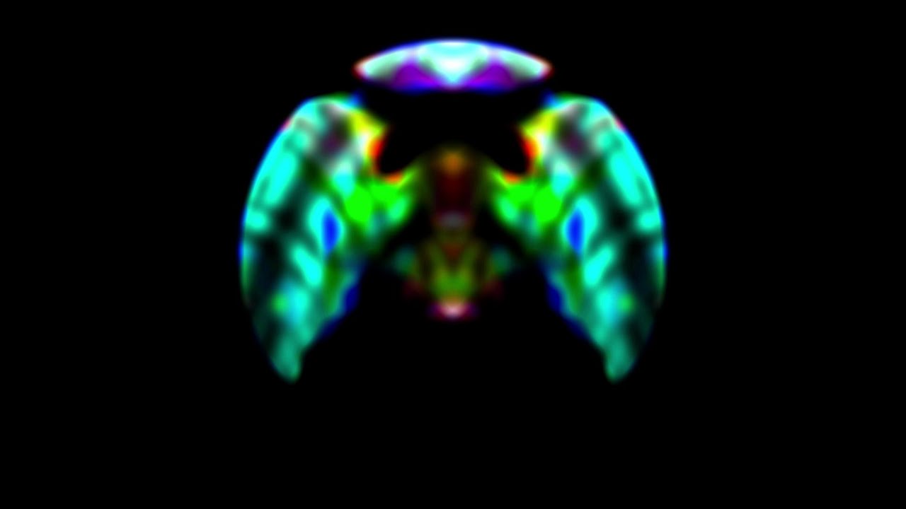 Shiny Rainbow Color Liquid Splashing Orb Animation Screensaver - YouTube