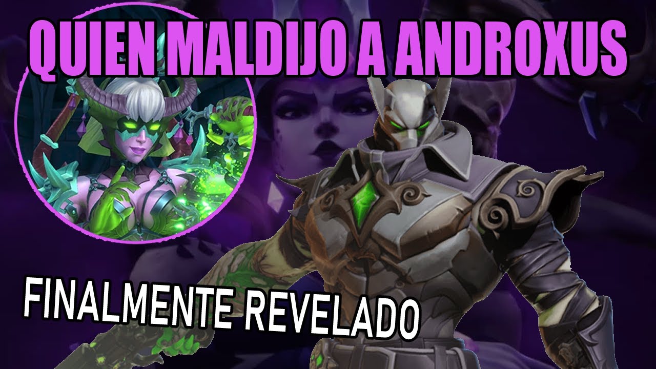 TEORIA - ¿Quien maldijo a Androxus? - Paladins - YouTube