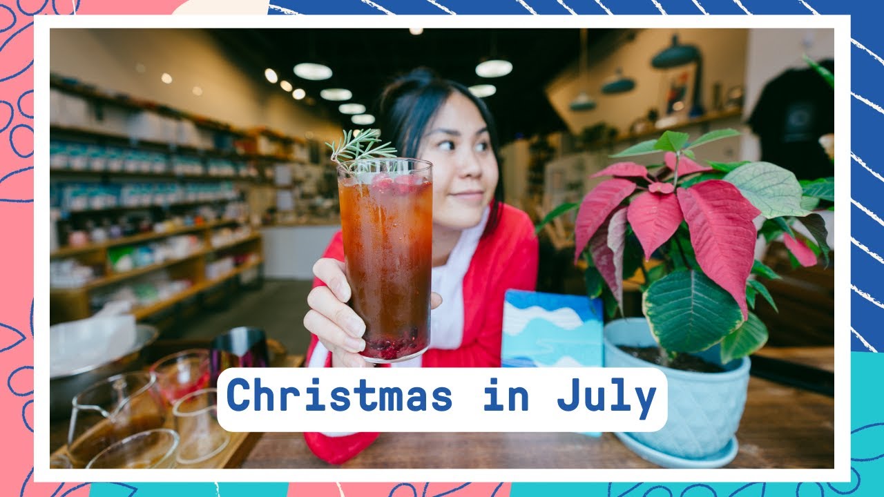 Christmas in July | Winter Espresso Soda Recipe - YouTube