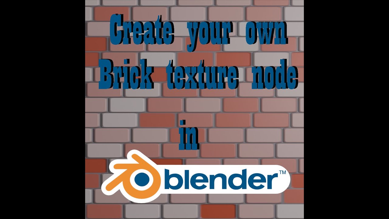 Create a more flexible "Brick" node in Blender 4.x :)! - YouTube