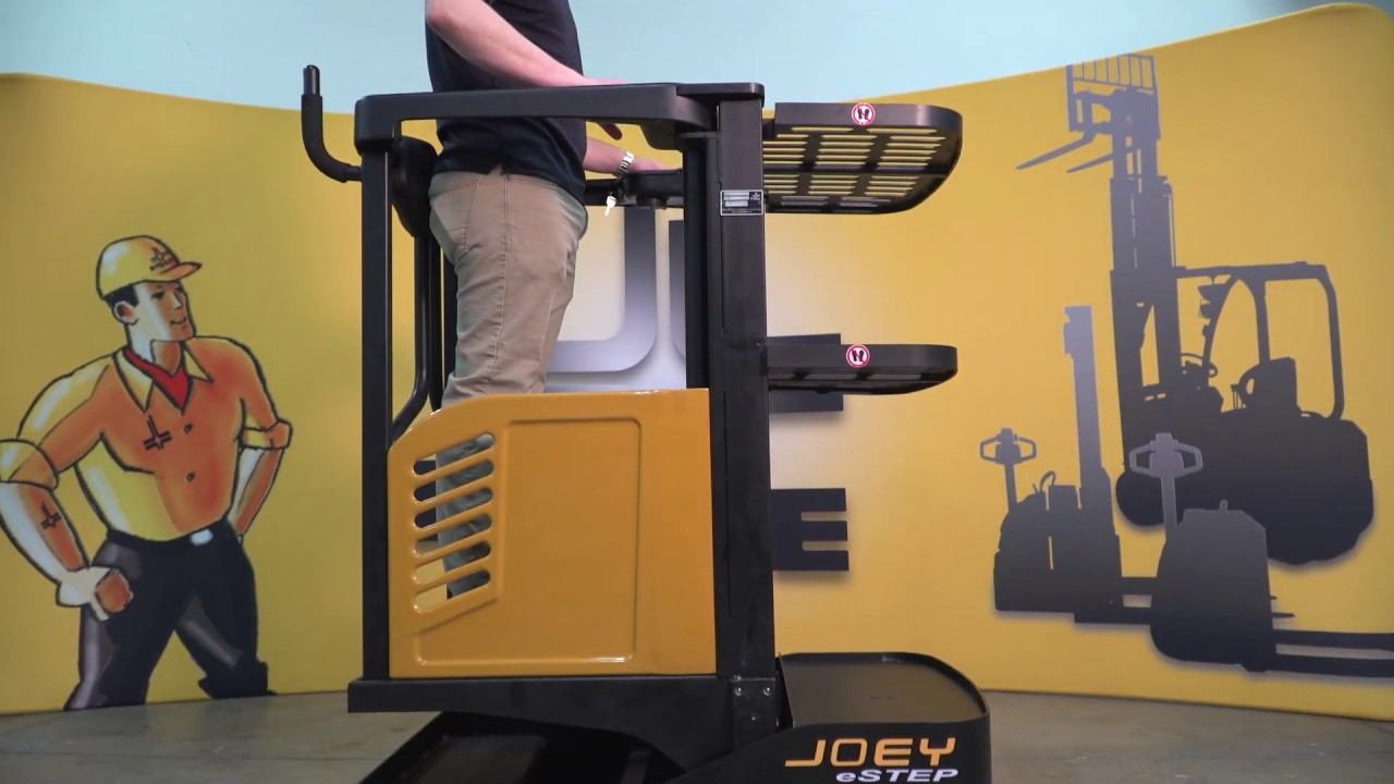Total Warehouse - Big Joe eStep Semi Electric Access Vehicle - YouTube