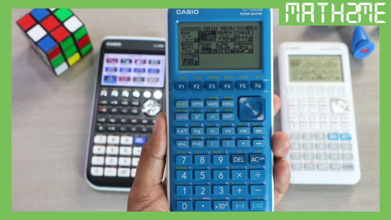 53 funciones que debes conocer de tu graficadora | Casio Fx 7400GIII ...