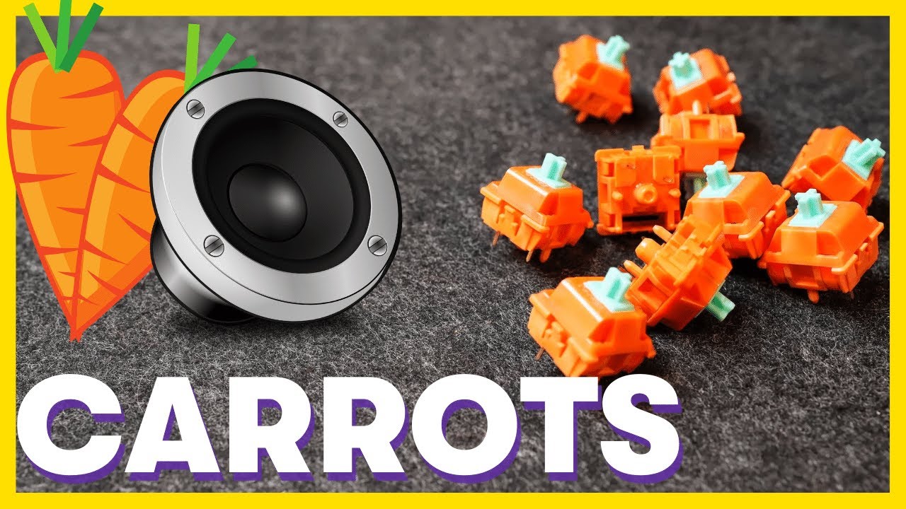 Tecsee CARROT Switch Review & Sound Test (DON'T LUBE!) - YouTube