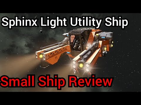 Sphinx Light Utility Ship Small Ship Review - YouTube