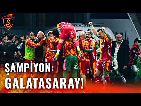 SON DAKİKA | YİNE YENİDEN ŞAMPİYON GALATASARAY! Galatasaray Üst Üste 4. Kez Şampiyon!