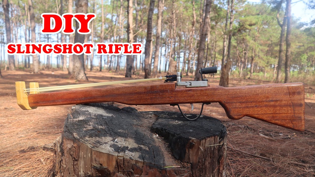DIY Slingshot Rifle - Building a Powerful Slingshot Right Out of Your ...