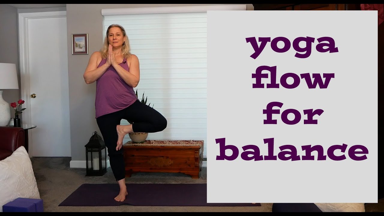 Yoga Flow for Balance - 20 Minute Yoga - Yoga for Fun - YouTube