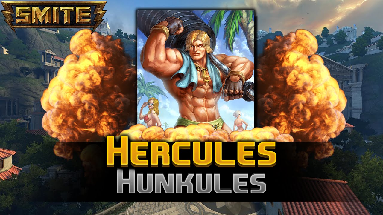 Smite Skin Show #26 Hercules "Hunkules" - YouTube