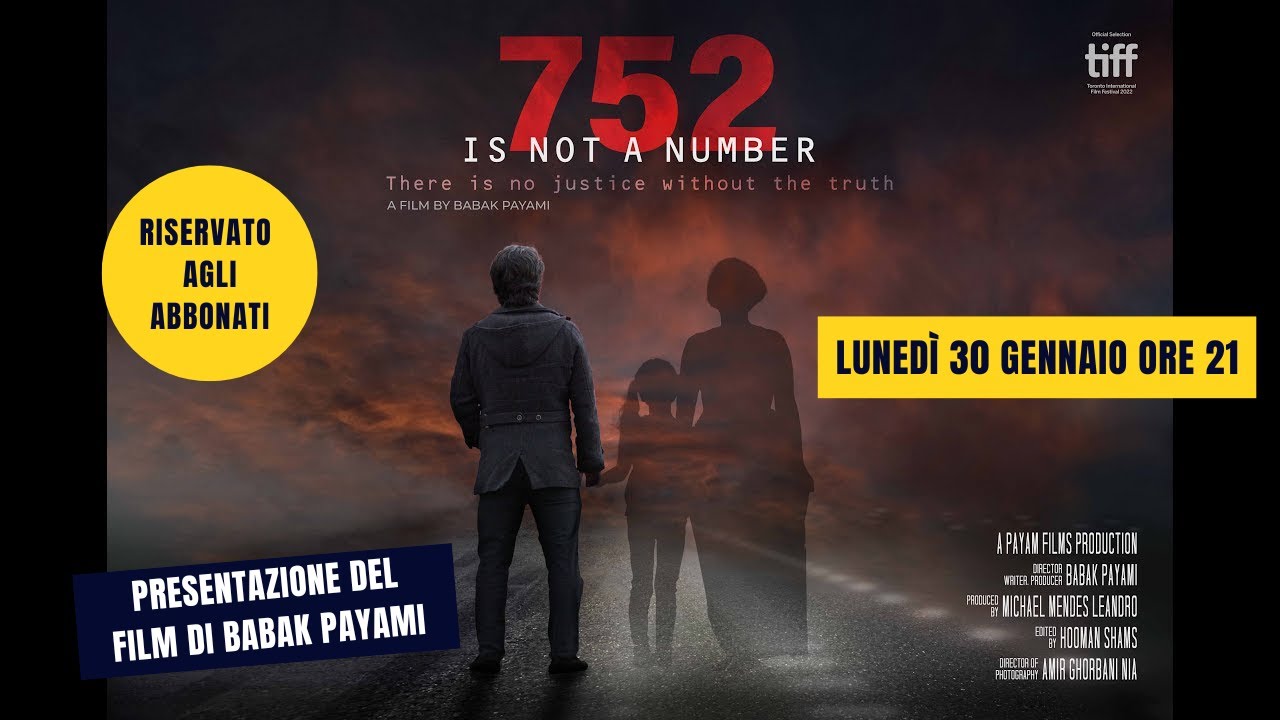 Presentazione del film: 752 non è un numero - YouTube