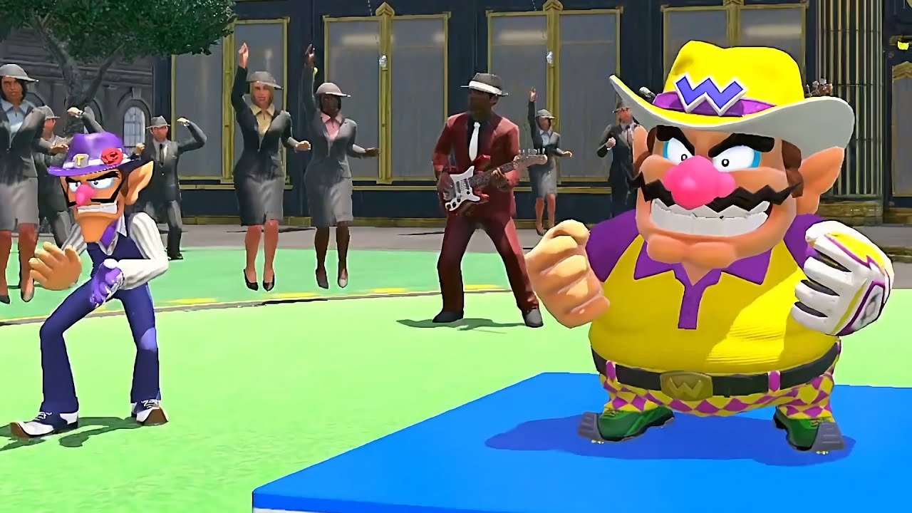 Mario Golf Super Rush Wario vs Waluigi In New Donk City - YouTube