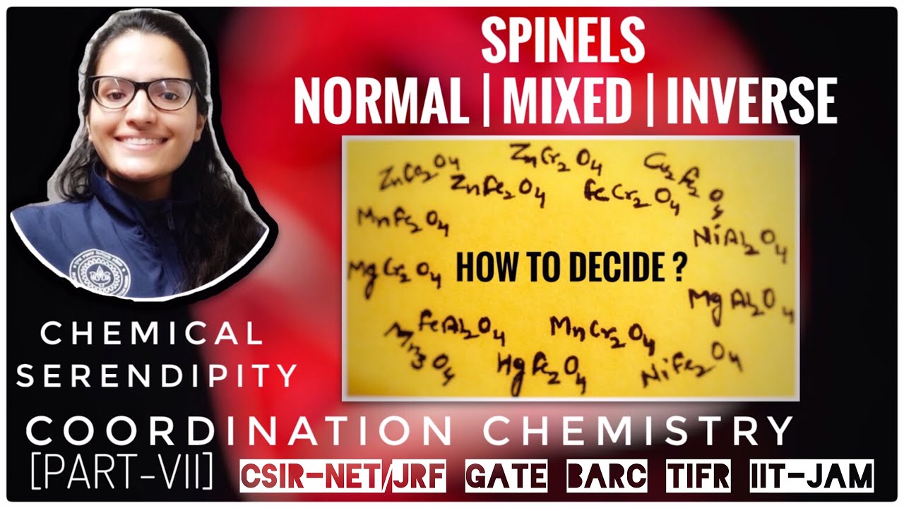 TYPES OF SPINELS | NORMAL MIXED INVERSE | HOW TO DECIDE? | PART-VII ...