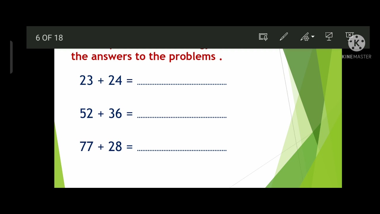 final Math revision . grade 2 first term - YouTube