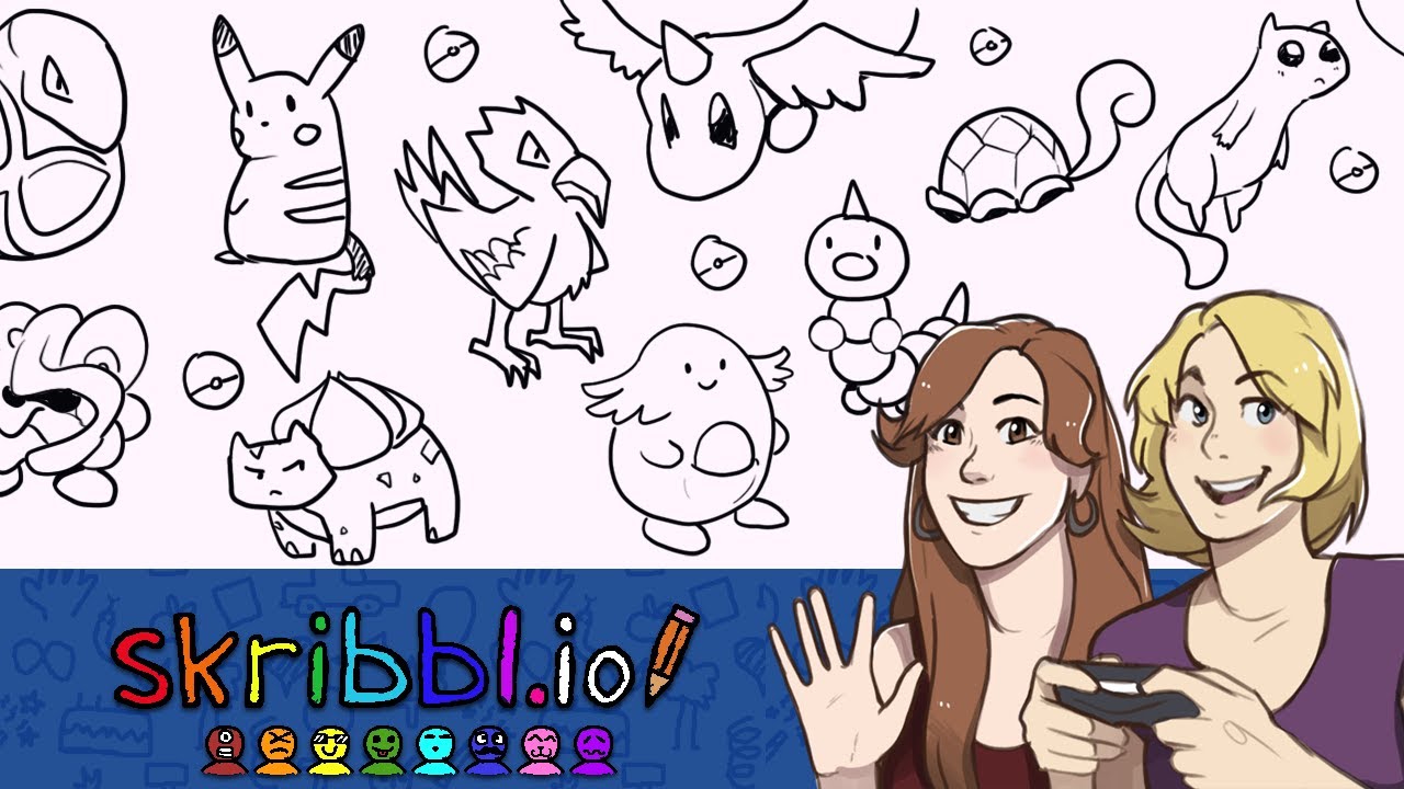 Skribbl.io | DRAWING POKEMON FROM MEMORY - YouTube