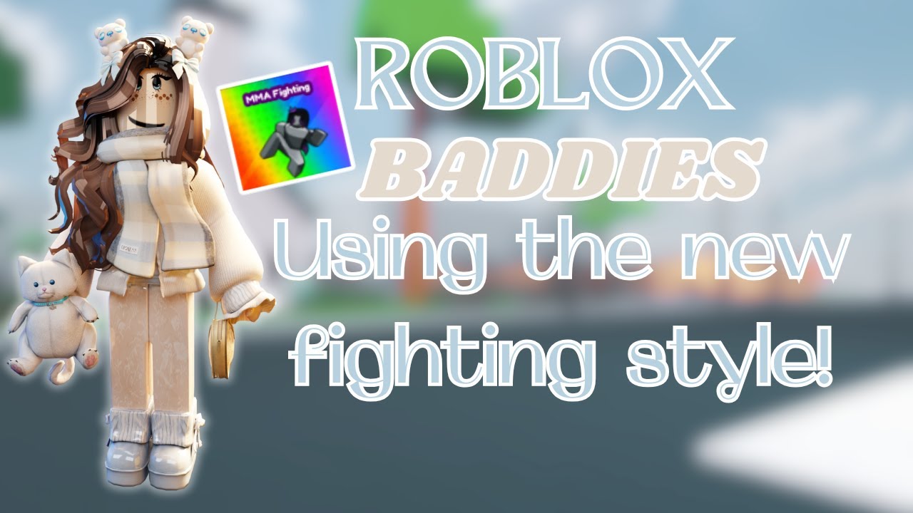 💐 Using fists only with the new MMA fight style in ROBLOX BADDIES! 🌸 ...