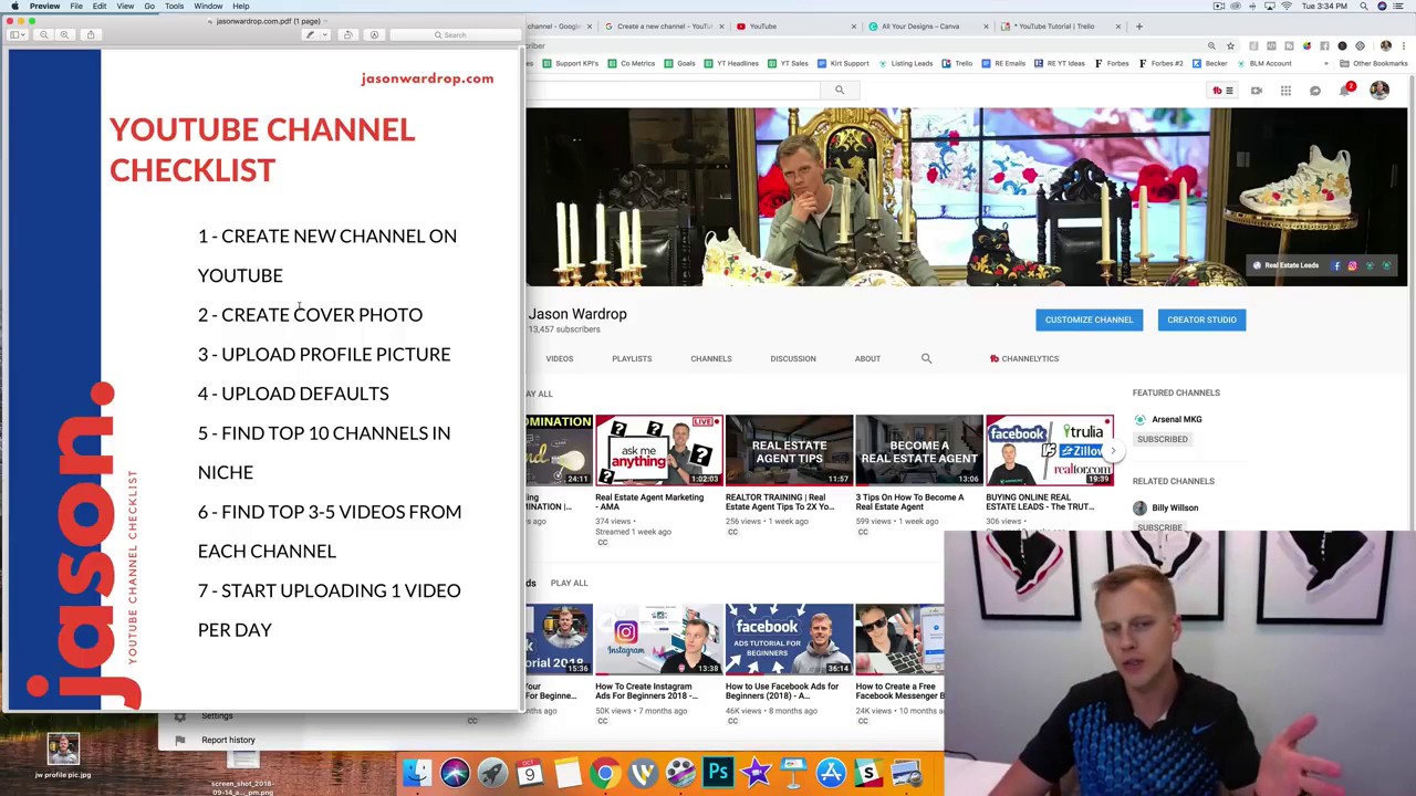 How To Make A YouTube Channel For Beginners Tutorial 2019 - YouTube