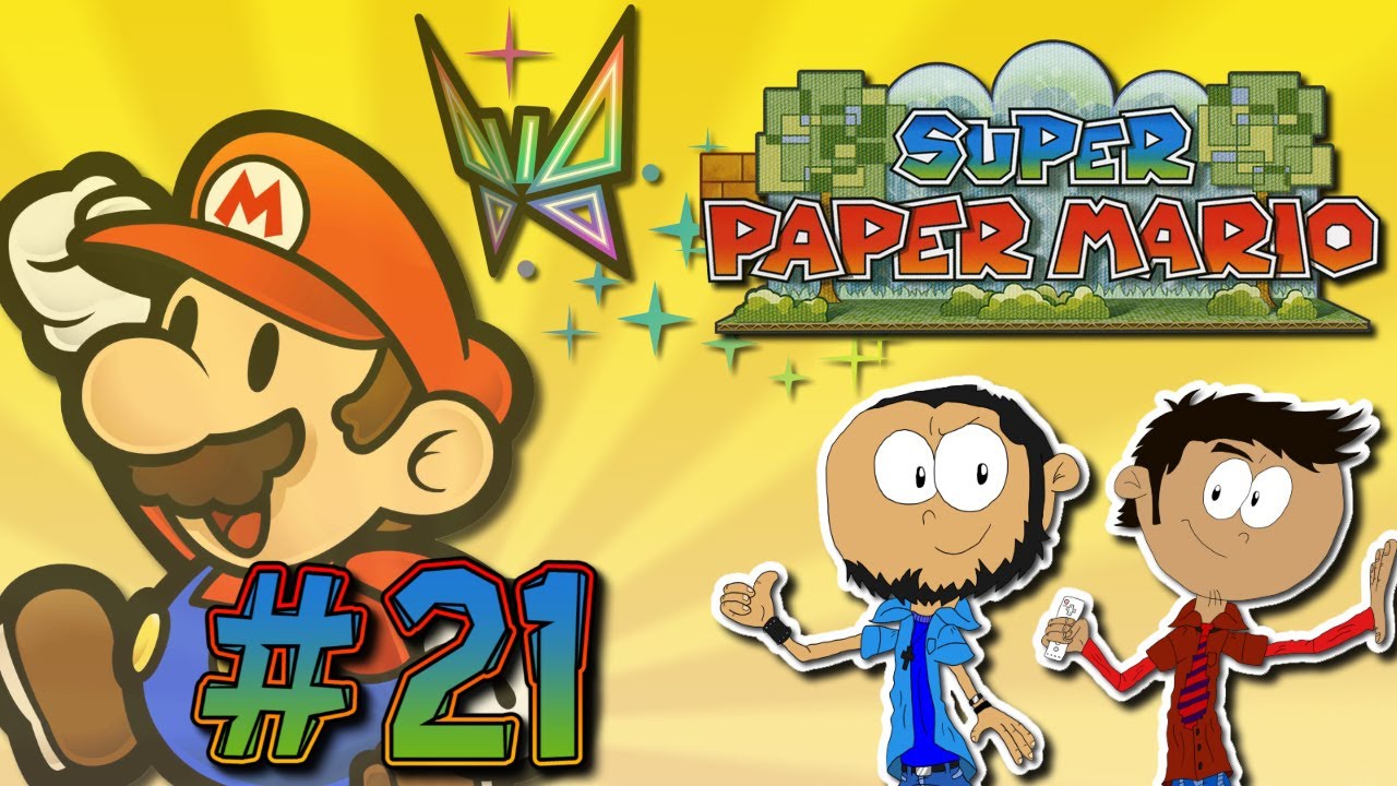 Super Paper Mario: Part 21 - The Crag Caves - YouTube