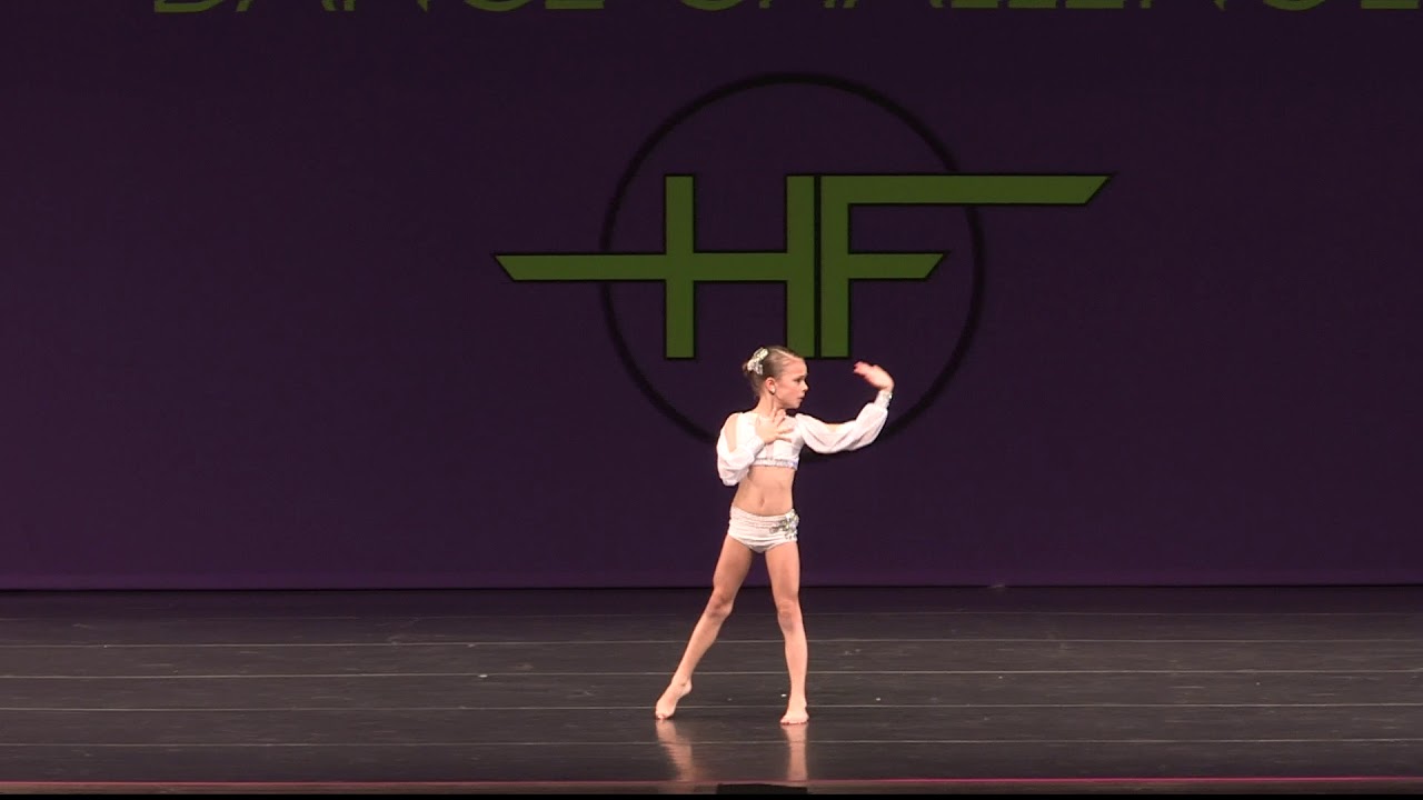 6 year old Lyrical Solo "Fly" - Lily Hackney - YouTube