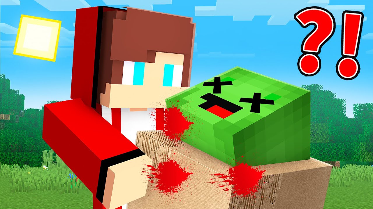 How JJ Found A Mikey’s HEAD in The Box !? in Minecraft Challange Maizen ...