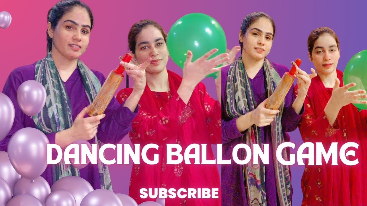 DANCING BALLON GAME | CRAZY GAME | GIRLYGIGGLES - YouTube