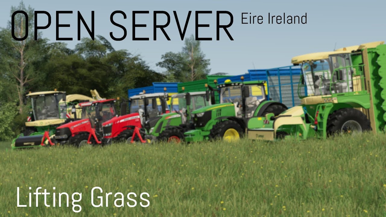 FS19 l EIRE IRELAND OPEN SERVER l SILAGE - YouTube