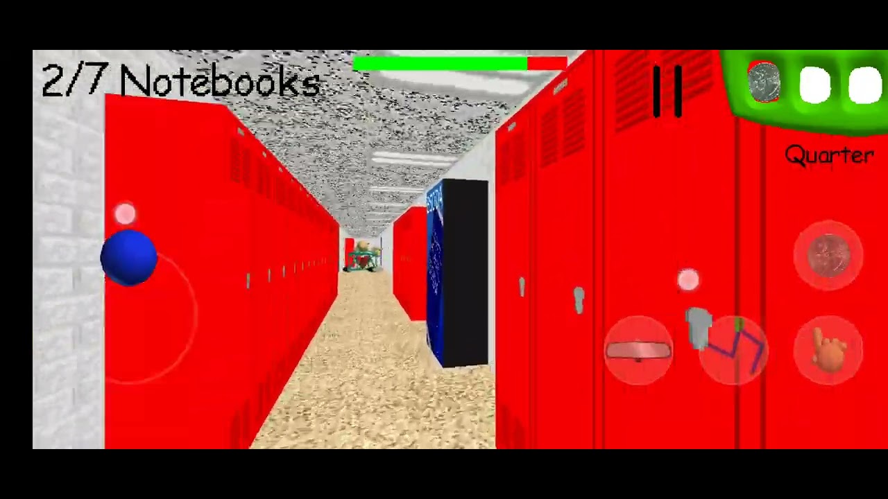 day 3 of trying ro beat baldis basics - YouTube