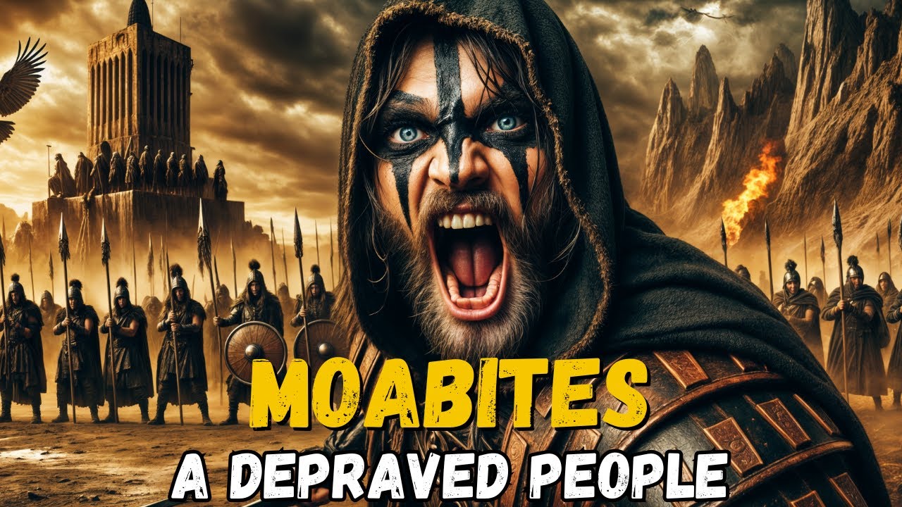 The Tragic Story of the Moabites - The Children of Moab | Bible Stories ...