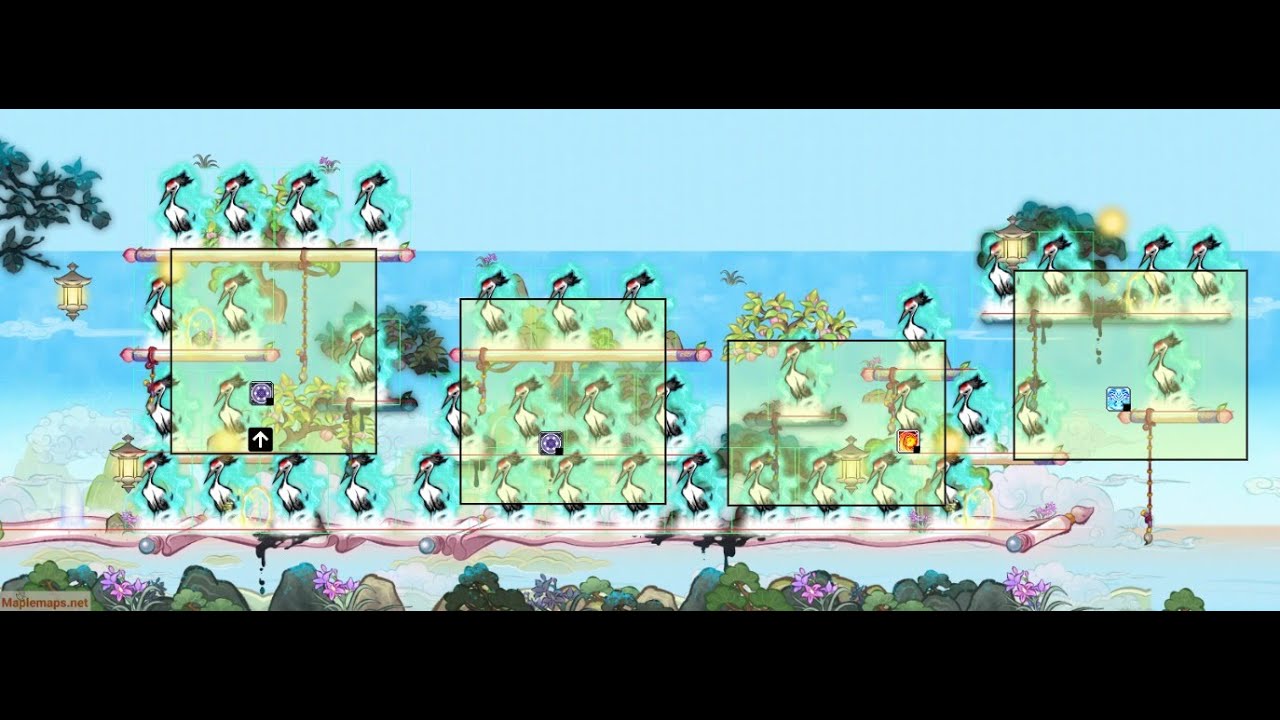 GMS 린 도원경 여름5 제자리 1750+/Maplestory Lynn Training shangri-la summer 5 ...