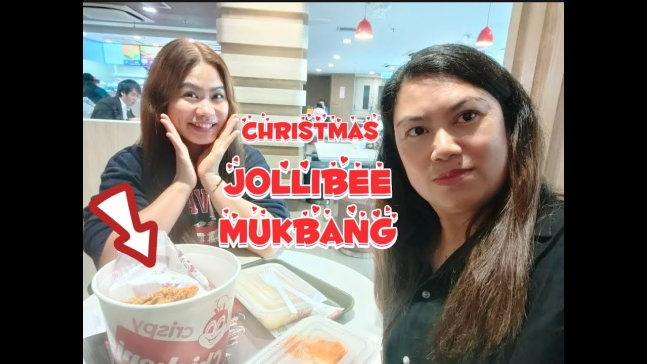 JOLLIBEE MUKBANG #mukbang #jolibee - YouTube