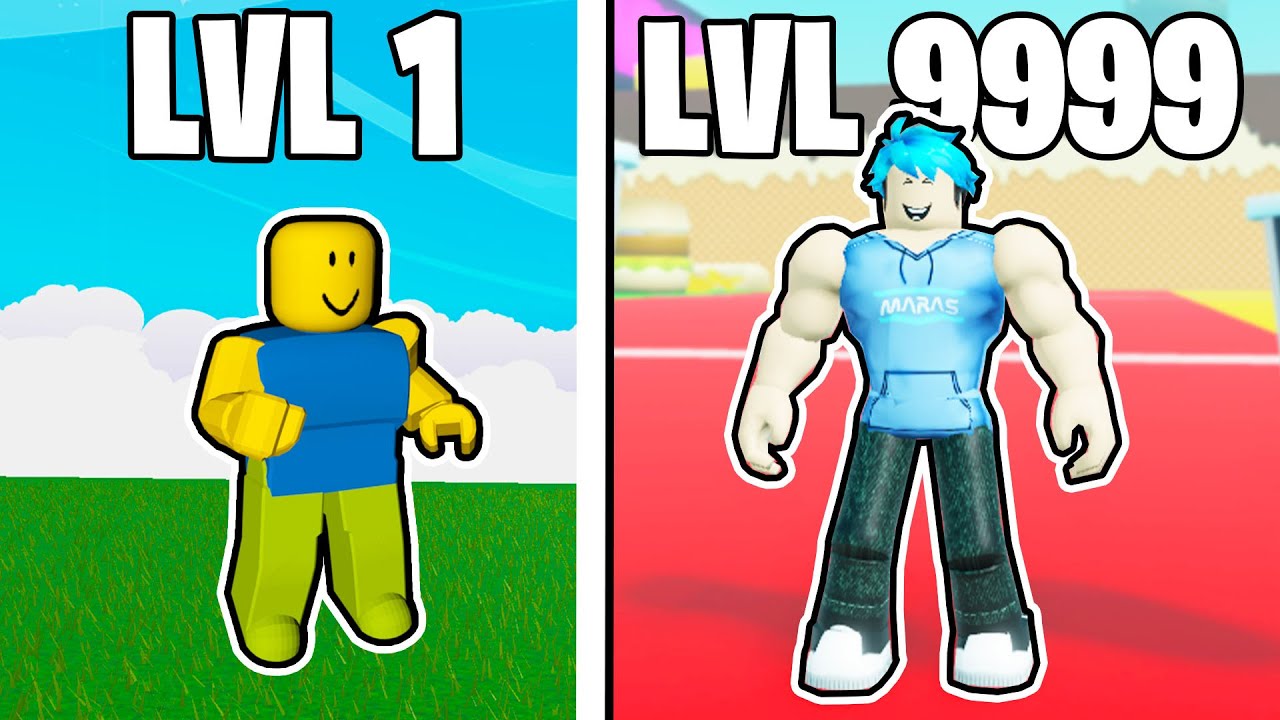 KREATYWNY SYMULATOR SIŁOWNI W ROBLOX - YouTube