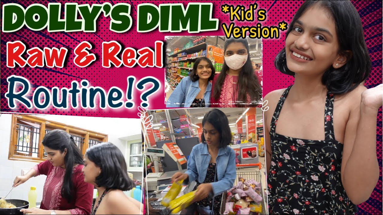 Dolly Day to Evening #vlog *Kids Version*|Raw&Real Life Routine|Cooking with Dolly🍜|| # ...