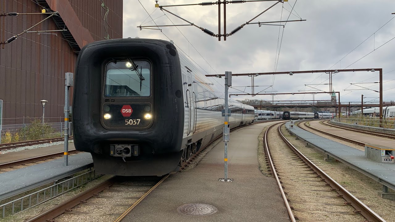 Rangering og afgang fra Østerport. - YouTube