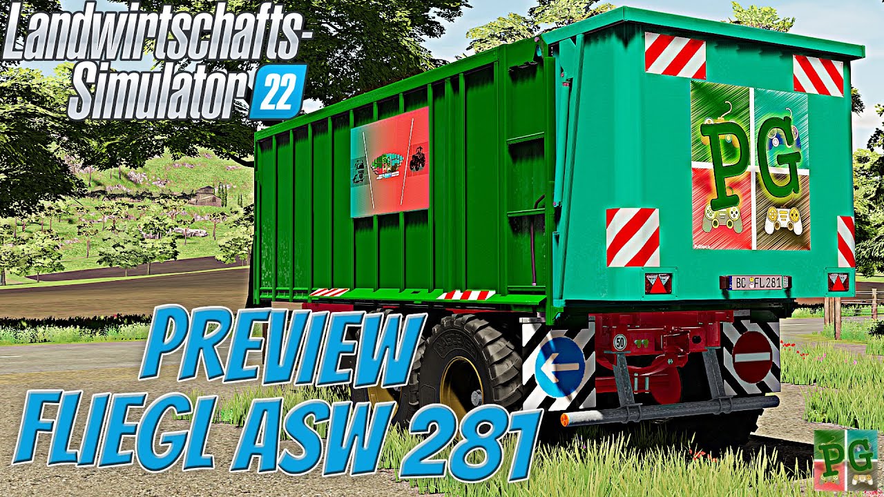 Fliegl Asw 281 V1000 Ls22 Farming Simulator 22 Mod Ls22 Mod Porn Sex