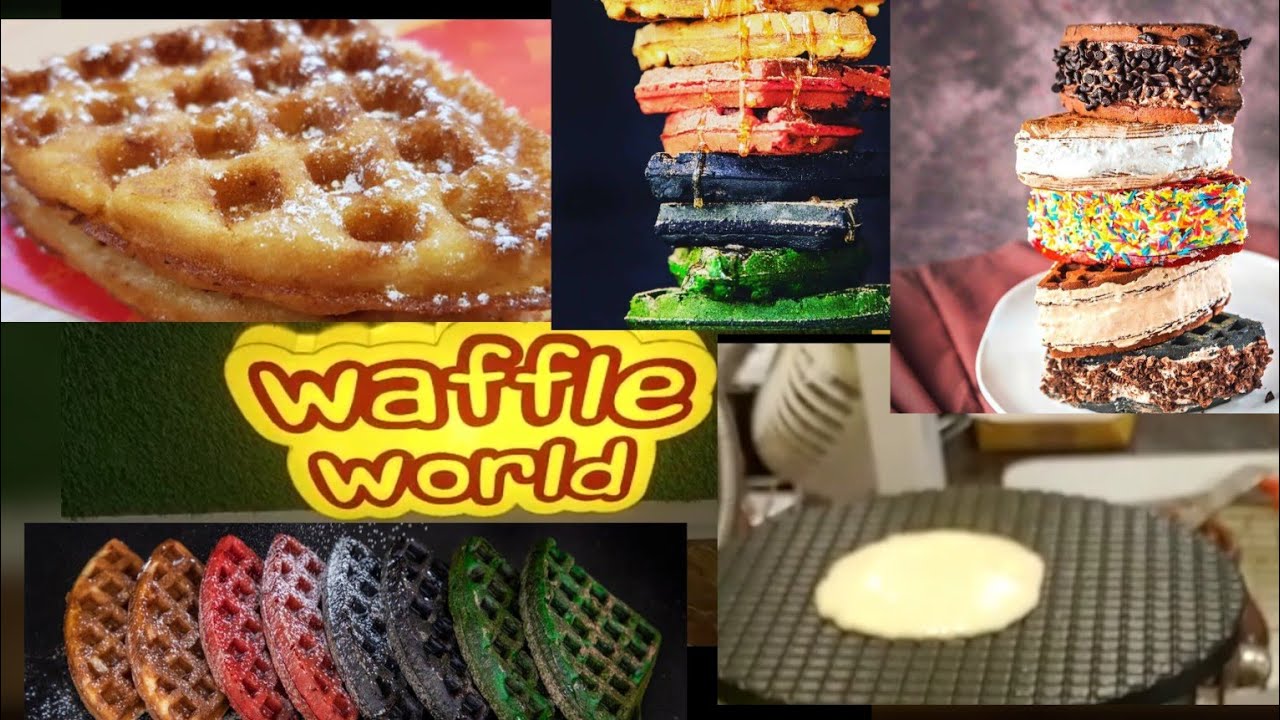 Waffle world at food court Lulu mall Bangalore - YouTube
