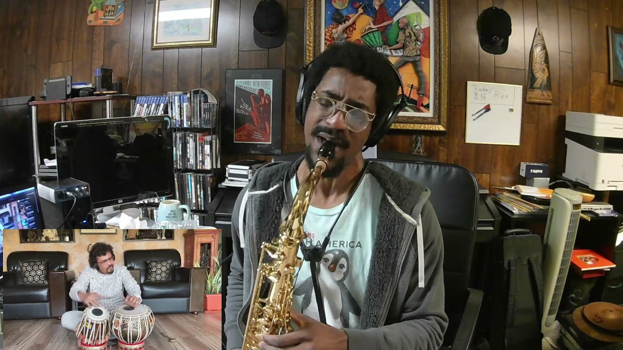 Sandhya Raga on Saxophone - Alex Desrivieres - YouTube