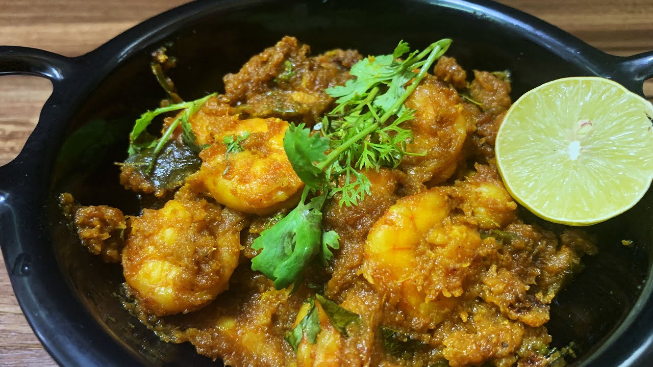 Prawns Fry Recipe Andhra Style | Easy & Tasty Royala Vepugu Iguru ...