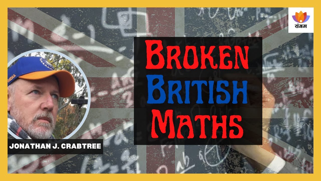 Broken British Maths | Jonathan J. Crabtree | #sangamshorts - YouTube