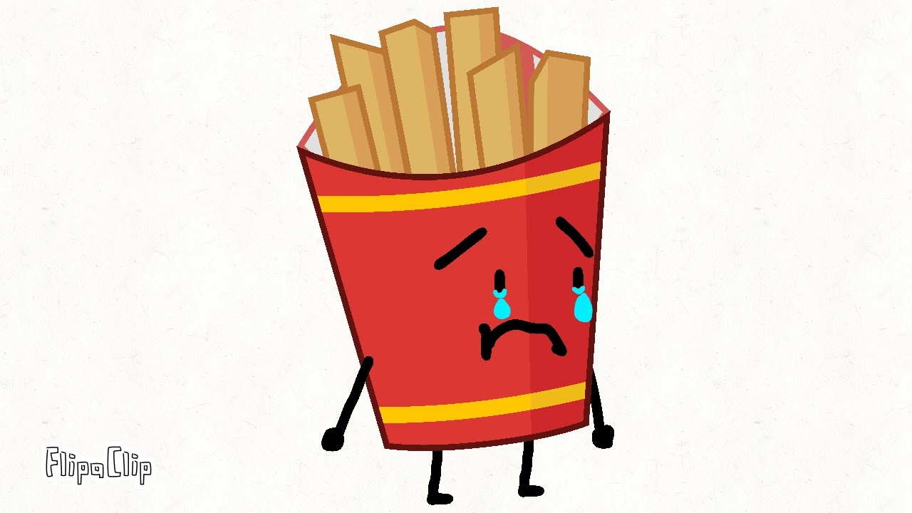 BFB Fries Crying - YouTube