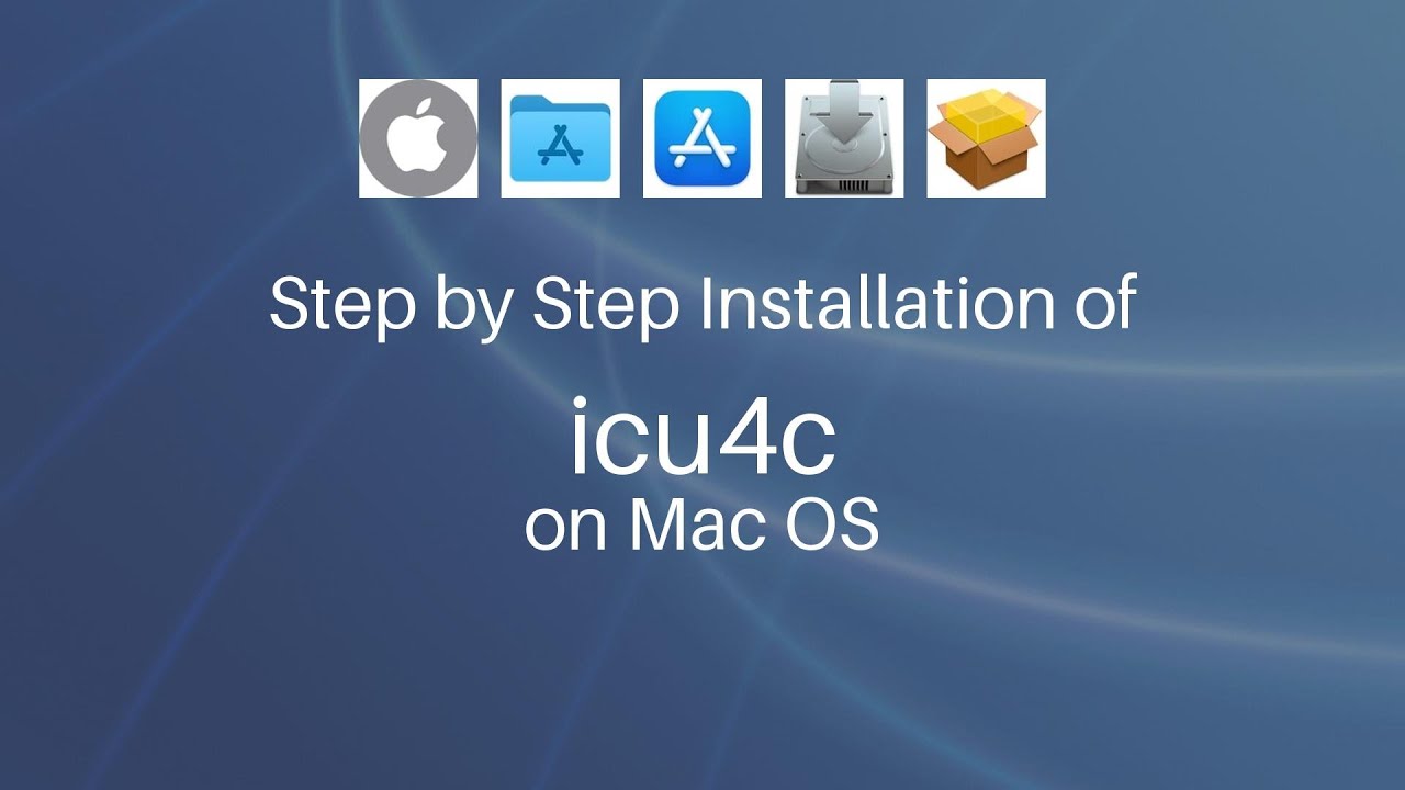 Solved - Download & install icu4c on Mac OS (Sonoma, Sequoia, Ventura ...