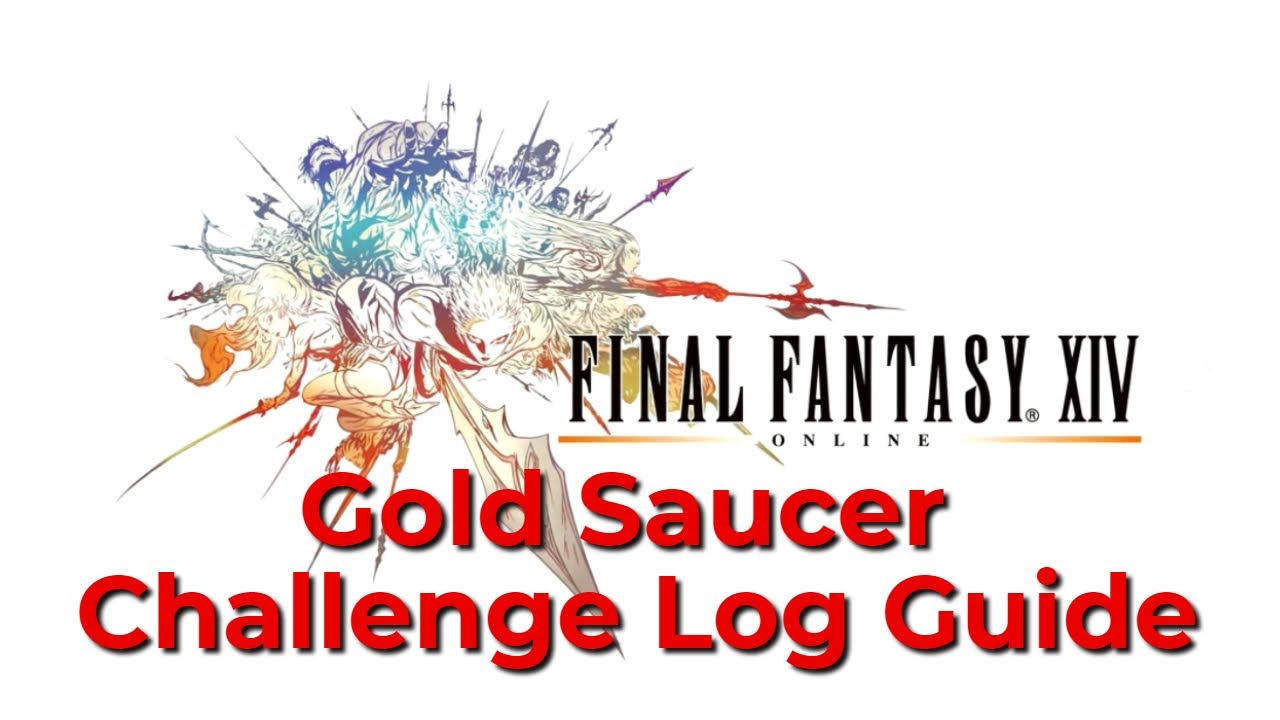 FFXIV Tutorials: Gold Saucer Challenge Log - YouTube