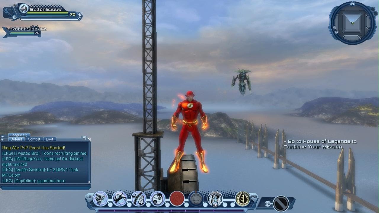 DC Universe Online - The Flash Gameplay & Free Roam In Metropolis ( PS5 ...