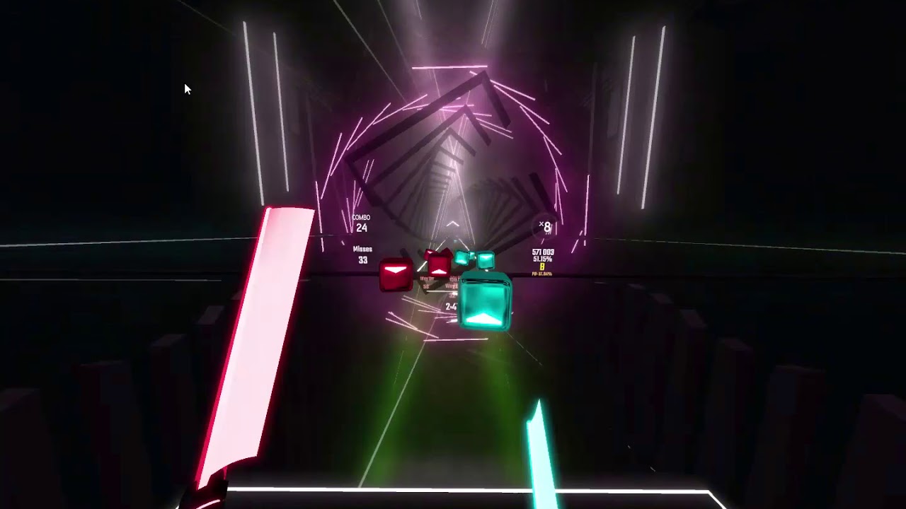 Beat Saber: KASAI HARCORES - Cycle Hit (Custom Song) - YouTube