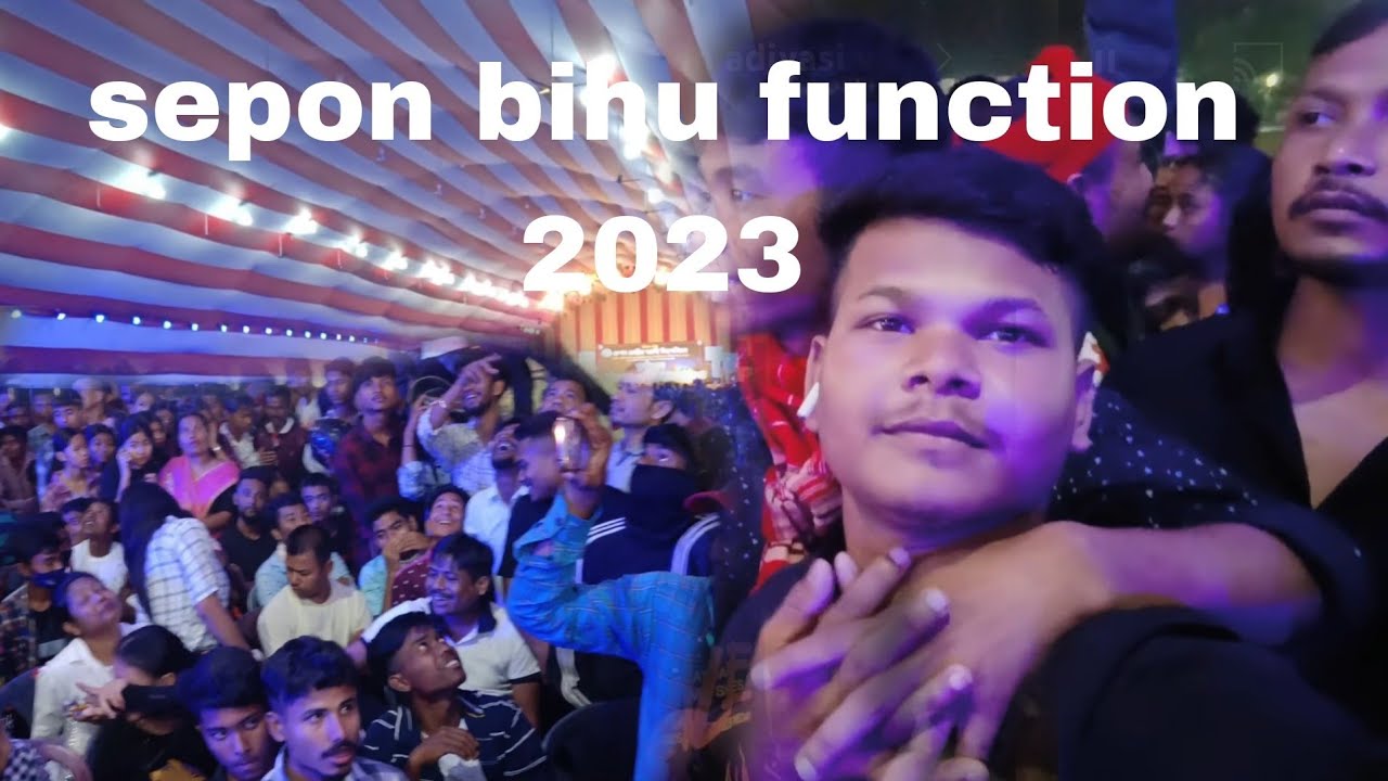 zubeen and dimpu Bihu function sapon adivasi vlog video - YouTube