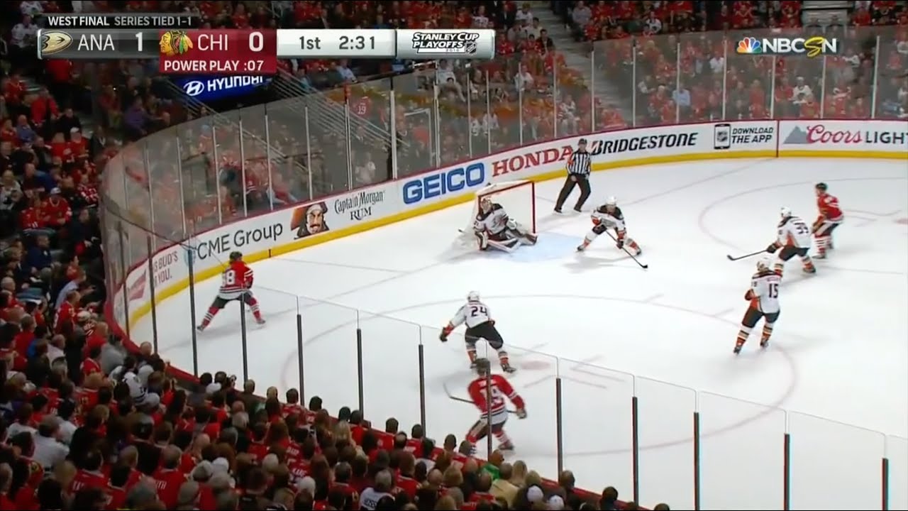 2015 SC West Final. Ducks vs Blackhawks. Game 3 highlights - YouTube