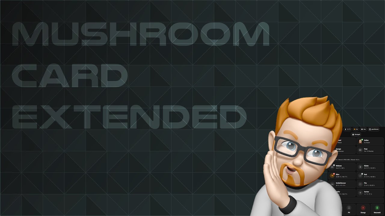 Homeassistant Mushroom Card extended - YouTube