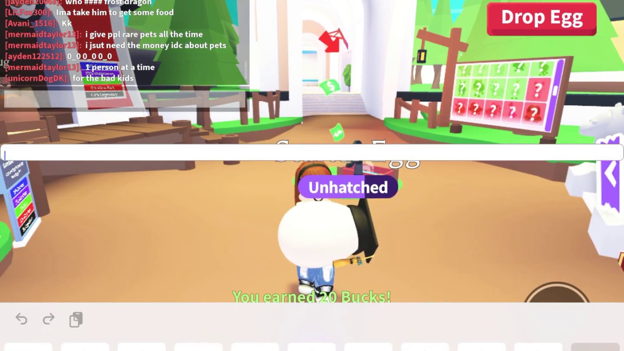 First time playing adopt me - YouTube