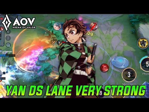 AoV : YAN GAMEPLAY | YAN DS LANE VERY STRONG - ARENA OF VALOR - YouTube