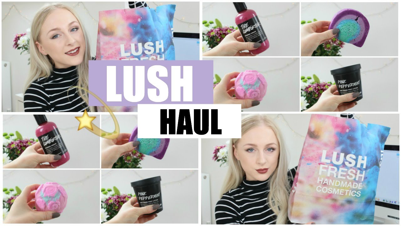 LUSH Cosmetics Haul | Emily Rose - YouTube