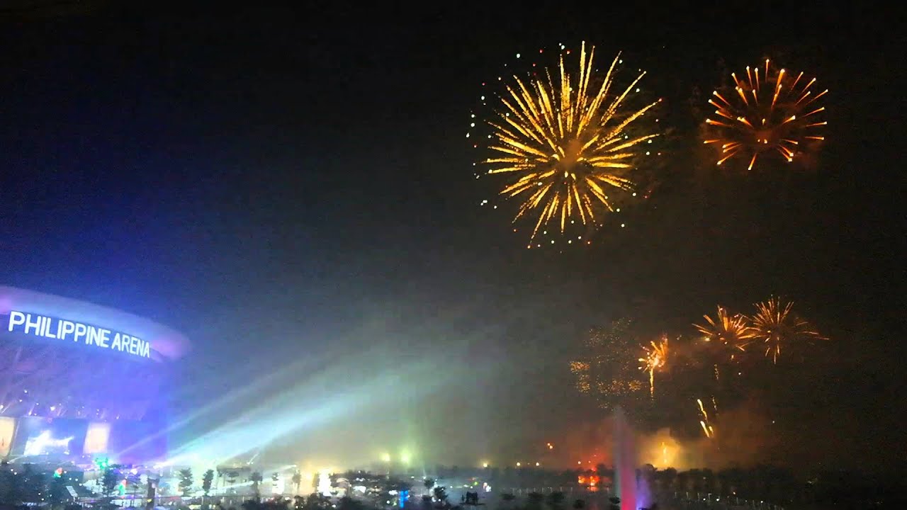 2016 Philippine Arena Fireworks Display - YouTube
